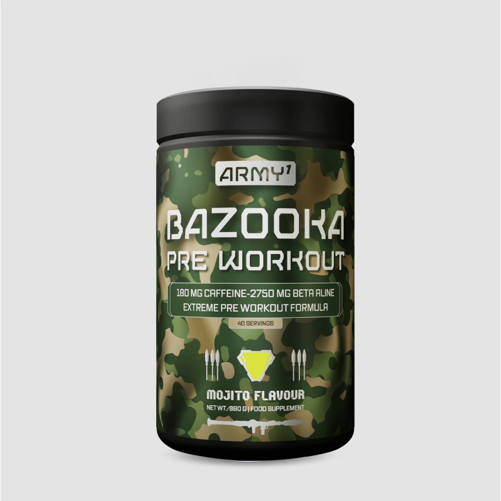 ARMY 1 BAZOOKA PRE-WORKOUT 380G | موقع المكملات الغذائية رقم 1 في ...