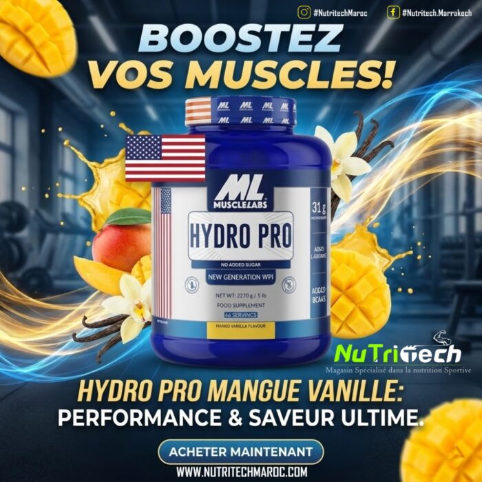 Hydro Pro 2.27kg - USA MuscleLabs Whey Protein Isolate + hydrolyzed ...